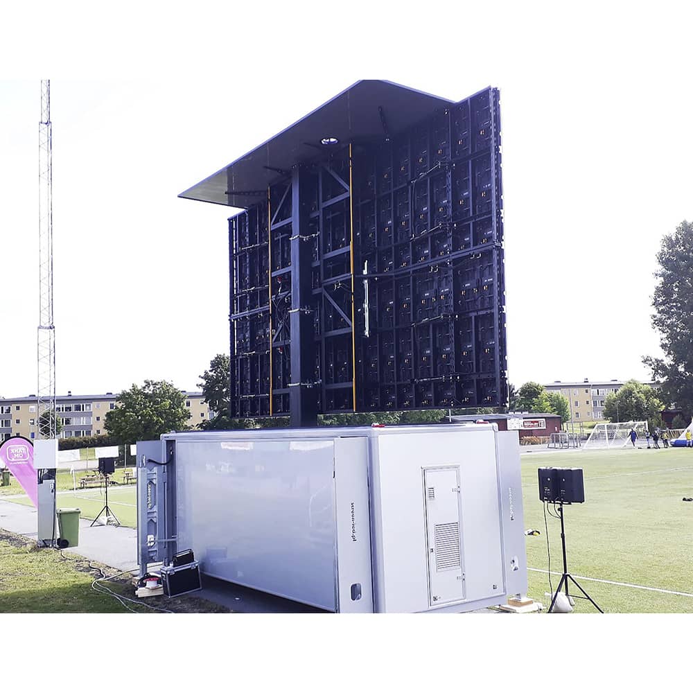 Amtech LED screen container Large - 9m x 5m - Amtech AB